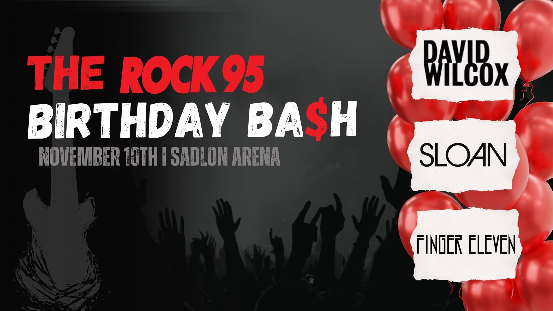 Special Art Creation Added To Rock 95 Birthday Bash! | Rock 95