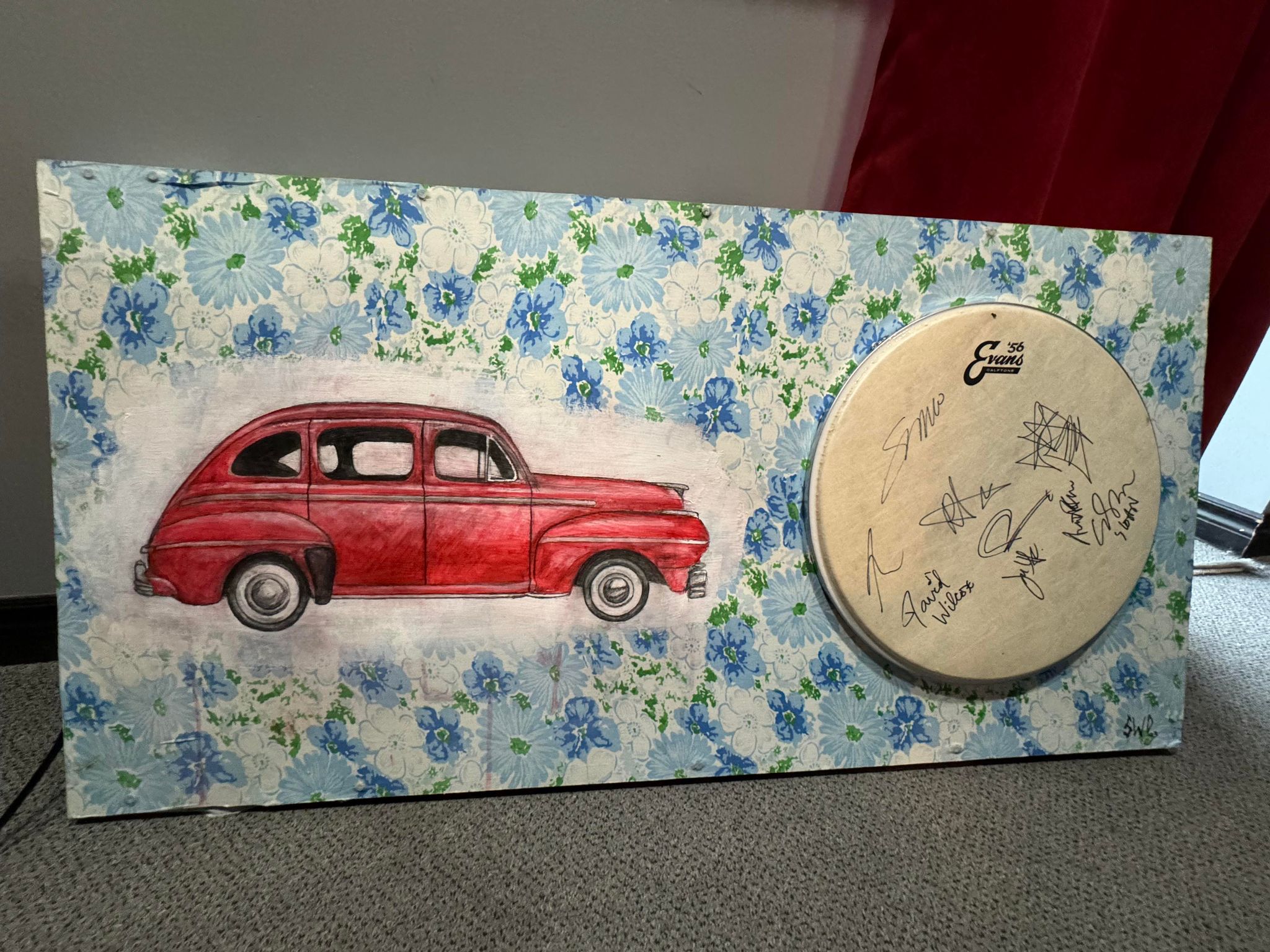 Finished Mixed-Media Art Piece From the Birthday Bash Ready For Toy ...