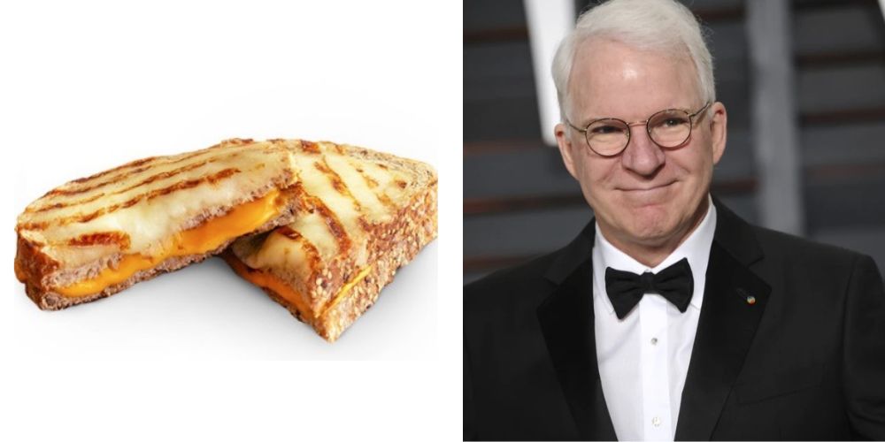 Steve Martin expected more from the Tim Hortons Grilled Cheese Sandwich