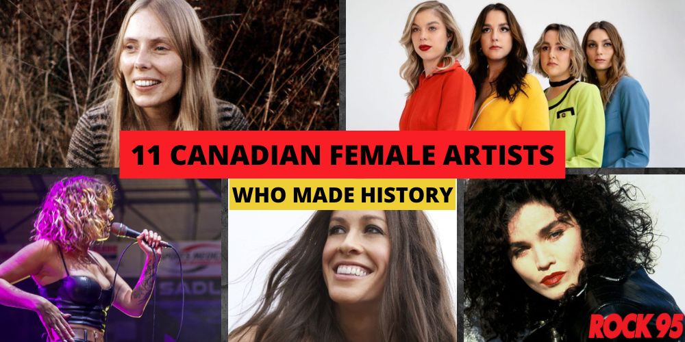 11 Canadian Female Rock Artists Who Have Made History | Rock 95