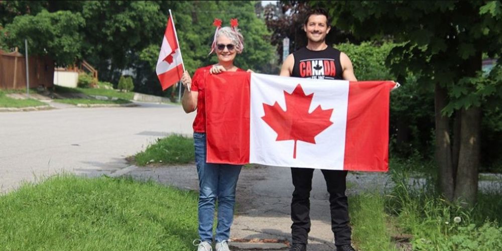 The City of Orillia gets patriotic with "The Great Canadian Flag Challenge"